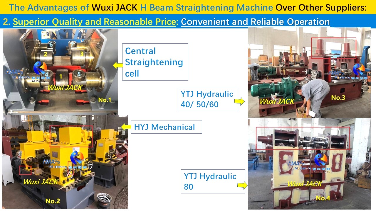 Review on Wuxi JACK H Beam Straightening Machine